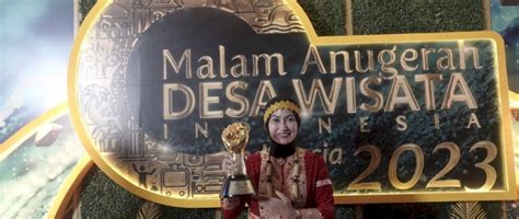 Desa Rinding Allo Terima Penghargaan Anugerah Desa Wisata Indonesia 2023
