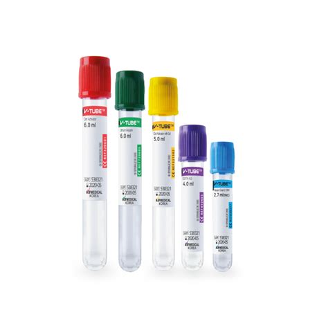 TUBOS PARA EXTRACCIÓN DE SANGRE V TUBE Medsupar