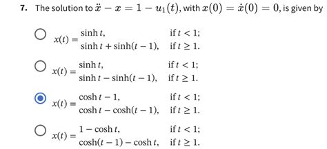 Solved Hi Our Topic Is Laplace Transform Can You Show Me Chegg Com
