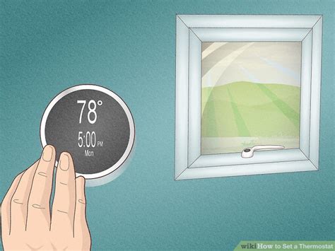 4 Ways To Set A Thermostat WikiHow