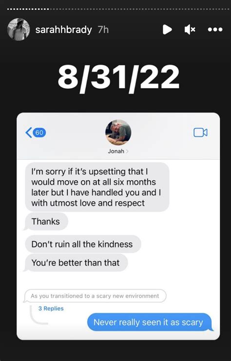 Jonah Hill S Ex Sarah Brady Shares More Alleged Text Screenshots