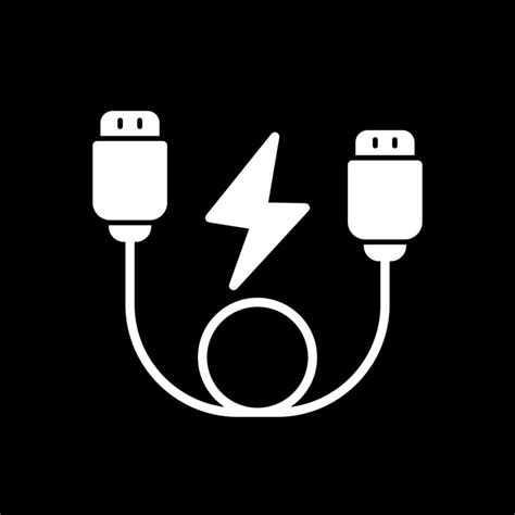 Usb Cable Vector Icon Design 29727418 Vector Art At Vecteezy