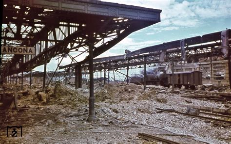 World War Ii In Color A 741 Fs Locomotive Carves Its Way Carefully