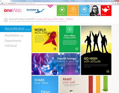 SharePoint Intranet Behance