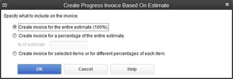 How To Create A Progress Invoice From An Estimate Financial Dream Team