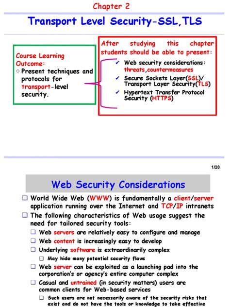 Chapt2 Transport Level Security Ssl Tls Pdf Transport Layer