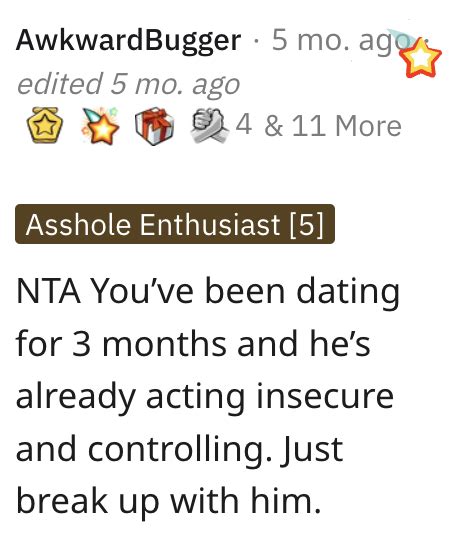 This Womans New Boyfriend Wants Her To Cancel A Trip Should She