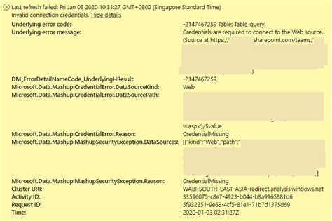 Scheduled Refresh Credential Page 2 Microsoft Fabric Community