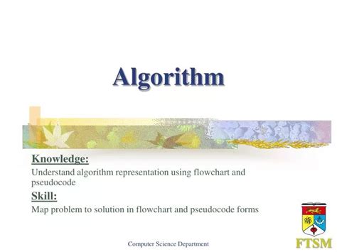 PPT Algorithm PowerPoint Presentation Free Download ID 4918790