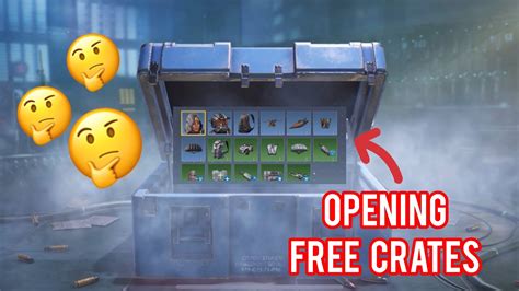Opening 10 Free Crates Call Of Duty Mobile Youtube