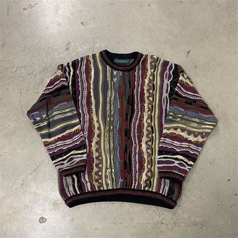 vintage 90 s tundra coogi style sweater size depop