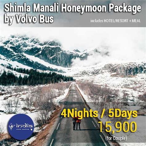 Shimla Manali Volvo Packages From Delhi In Wpdts Month Name Wpdts