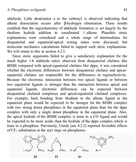 Ligands Having Electron Withdrawing Substituents Download Scientific