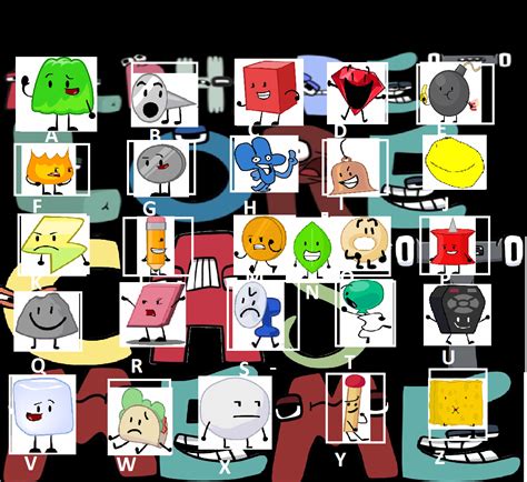 Alphabet Lore But Bfdi By Snivy0711 On Deviantart