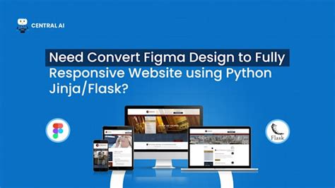 Convert figma design to fully responsive website using python jinja ...