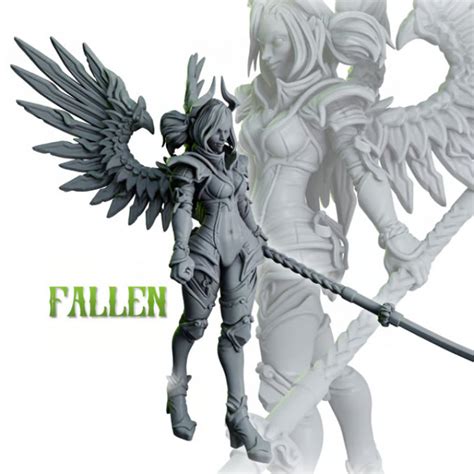 3d Printable Above And Below Fallen By Atlas 3dss