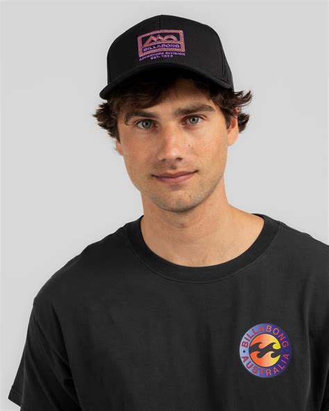 Shop Billabong Walled Adiv Trucker Cap In Black Fast Shipping And Easy