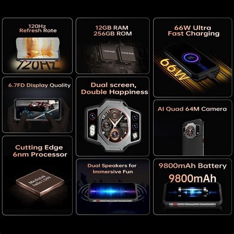 OUKITEL WP21 ULTRA 256GB 12GB RAM RESISTENTE 9800MAH