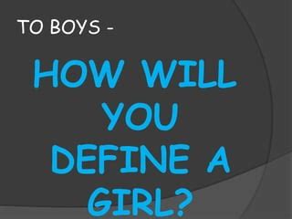 Gender And Sex Roles PPT