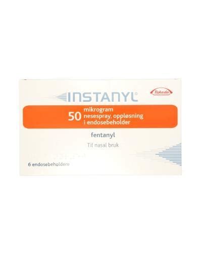Instanyl Nesespray Oppløsning 50 Mikrogdose 6x1dose Apotek 1