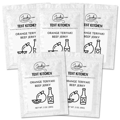 Template Orange Teriyaki Beef Jerky 5 Pack