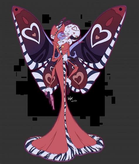 Valentino Hazbin Hazbin Hotel Moth Demon Hazbin Hotel
