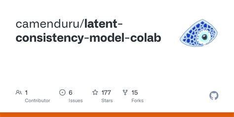 GitHub Camenduru Latent Consistency Model Colab