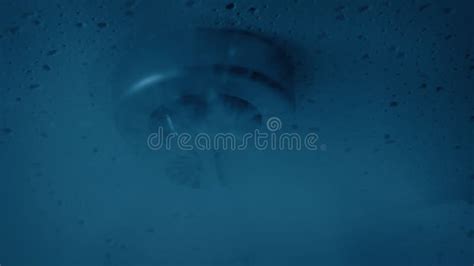 Sprinkler Activates And Sprays Camera Pov Stock Video Video Of Late