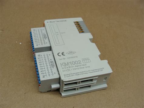 Beckhoff Channel Digital Terminal Module Km Vdc Ebay