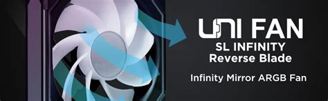 Amazon Lian Li SL Infinity 120 Reverse Blade Black Single Pack