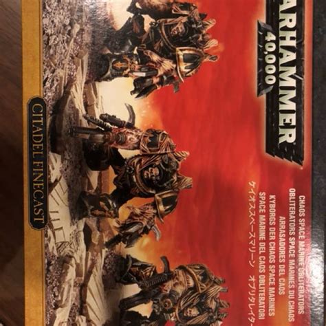 Wh40k Chaos Obliterators New Not Assembled Hobbies And Toys Toys