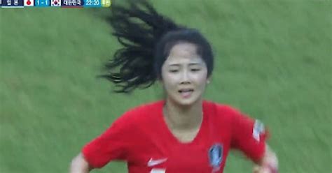 한국 일본에 1 2 패아시안게임 여자축구 결승 좌절