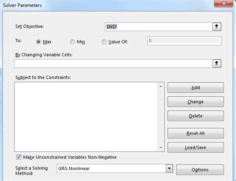 How To Solve Linear Programming In Excel Using Solver Option