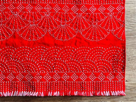 Instant Download Sashiko Pattern Pdf Seigaiha Sashiko Lab