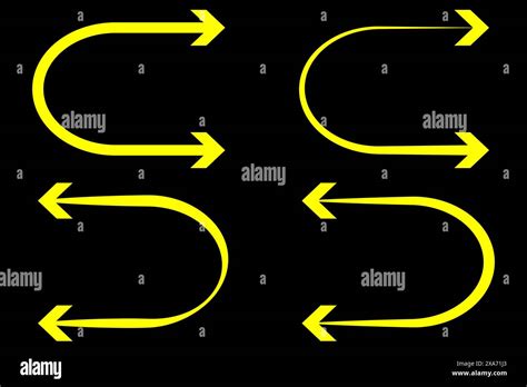 Arrow Pointing Both Sides Direction Sign Right And Left Side Arrow Icon Stock Vector Image