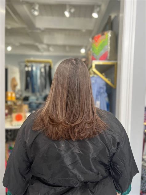 Kim Came In To Get Her Haircut With Gracie She Wanted Some Long Layers