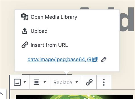 Always Show Urls If External In Media Replace Menu · Issue 18992
