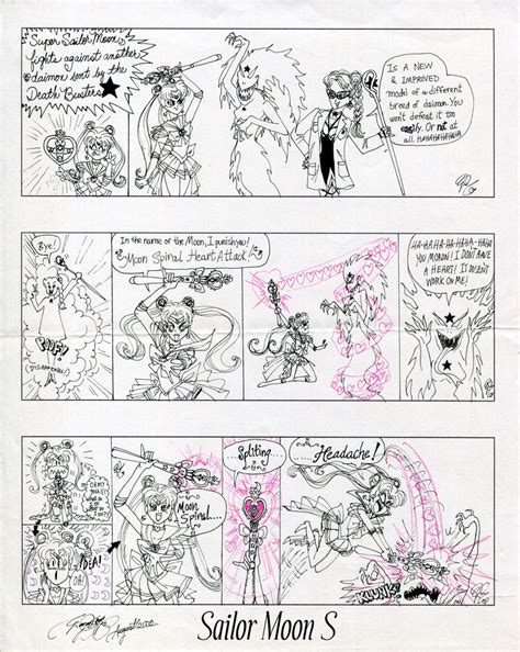Sailor Moon S Comic Strip By E Ocasio On Deviantart