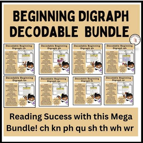 Digraphs Decodable Reading Passages Comprehension With Questions And