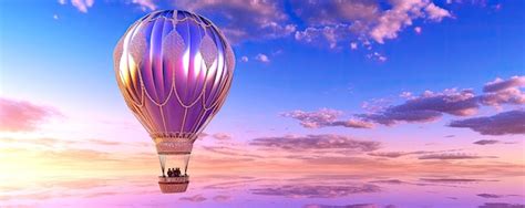 Violet Hot Air Balloon Images Free Download On Freepik