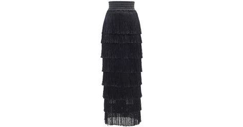 Julia Allert Evening Gown Maxi Straight Skirt In Blue Lyst