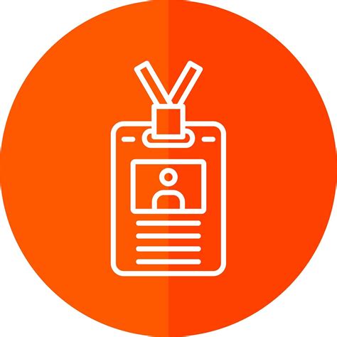Employee Badge Line Yellow White Icon 44103746 Vector Art At Vecteezy