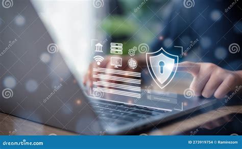Cyber Security Data Protection Business Technology Privacy Concept