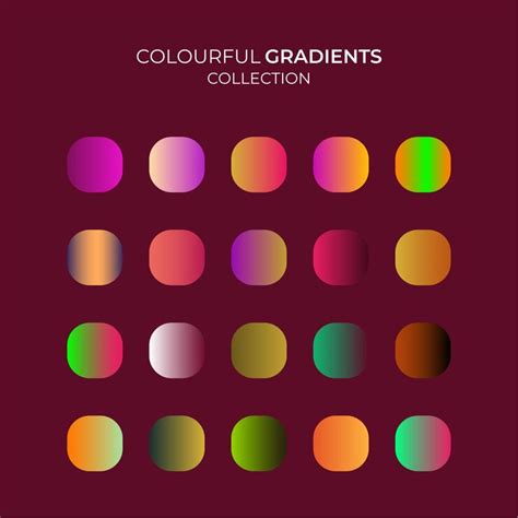 Premium Vector Gradient Colours