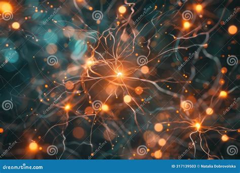 Neural Connections Form Intricate Networks In The Brain Enabling Communication And Processing