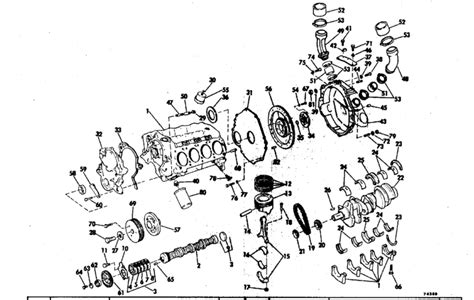 Omc Stern Drive Crankcase Group 235 Hp Stern Drive Parts For 1977 175hp