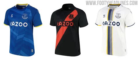 Hummel Extend Everton Deal Here Are All 18 Kits Of The Partnership