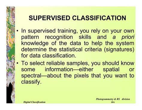 Digital Image Classification Pdf