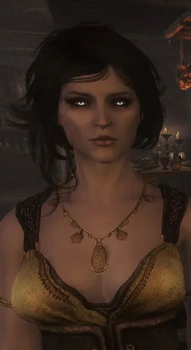 Pale Blue Vampire Eyes Glow At Skyrim Nexus Mods And Community