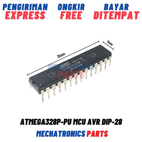 Atmega328p PU MCU AVR DIP 28 Shopee Malaysia
